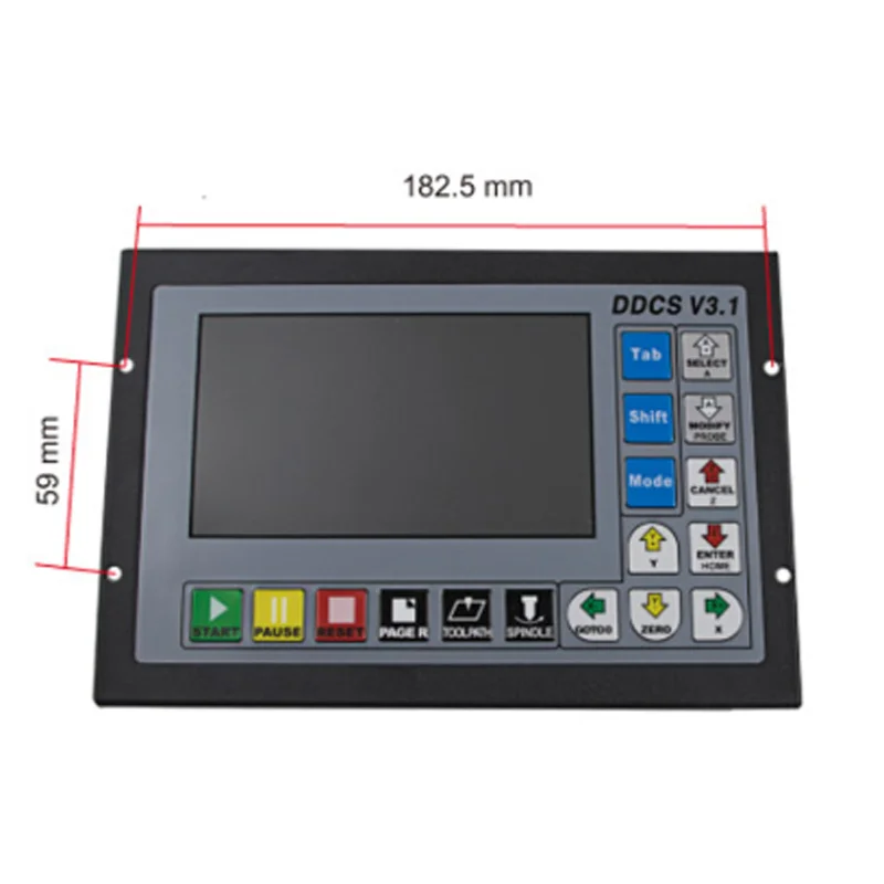 DDCS controlador de movimiento V3.1 de 4 ejes, Control independiente sin conexión, CNC, 500KHz ...
