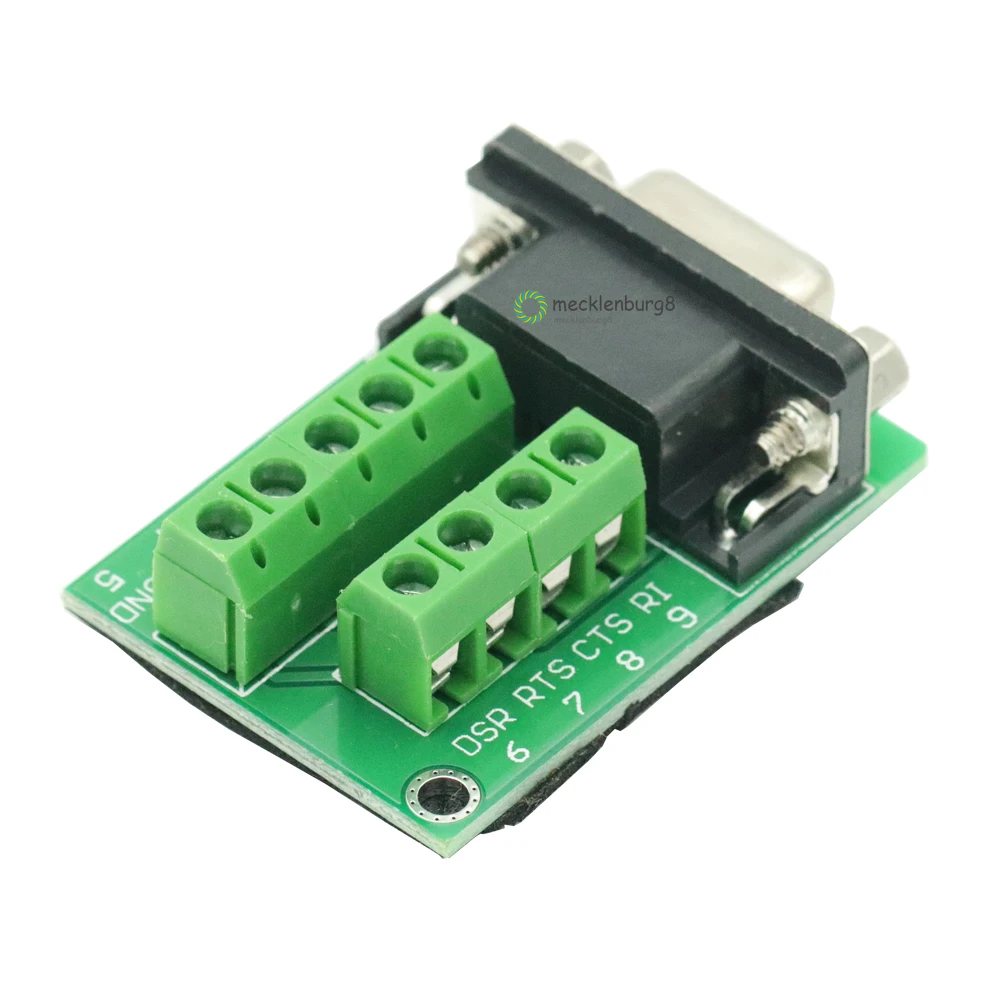 DB9-stecker-weiblich-gewinde-adapter-signal-terminal-block-RS232-serial ...