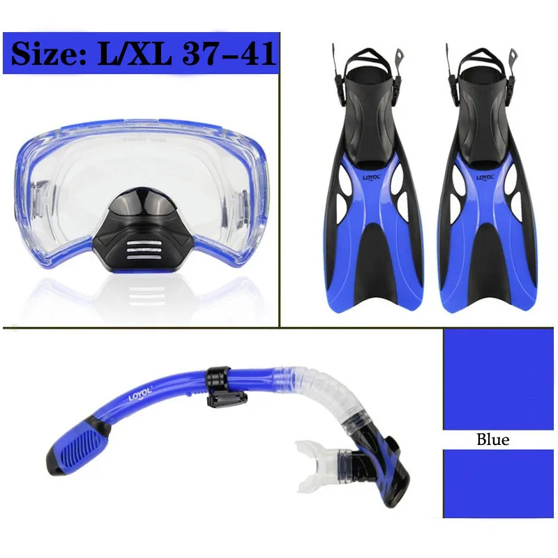 Diving Masks Snorkel Set Professional Swim Snorkeling Tube Scuba Diving ...