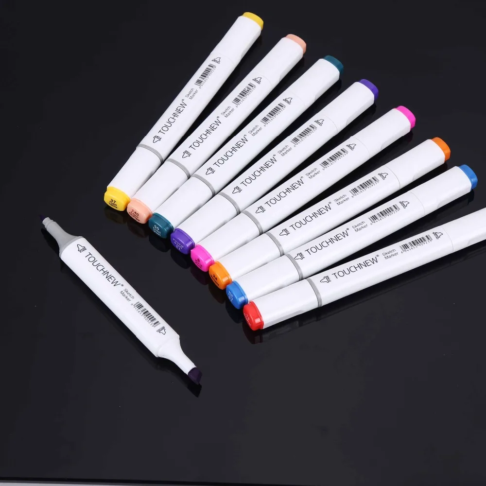 Touchnew Marker 168 Colors/set Alcoholic Oily Based Ink Art Marker Set ...