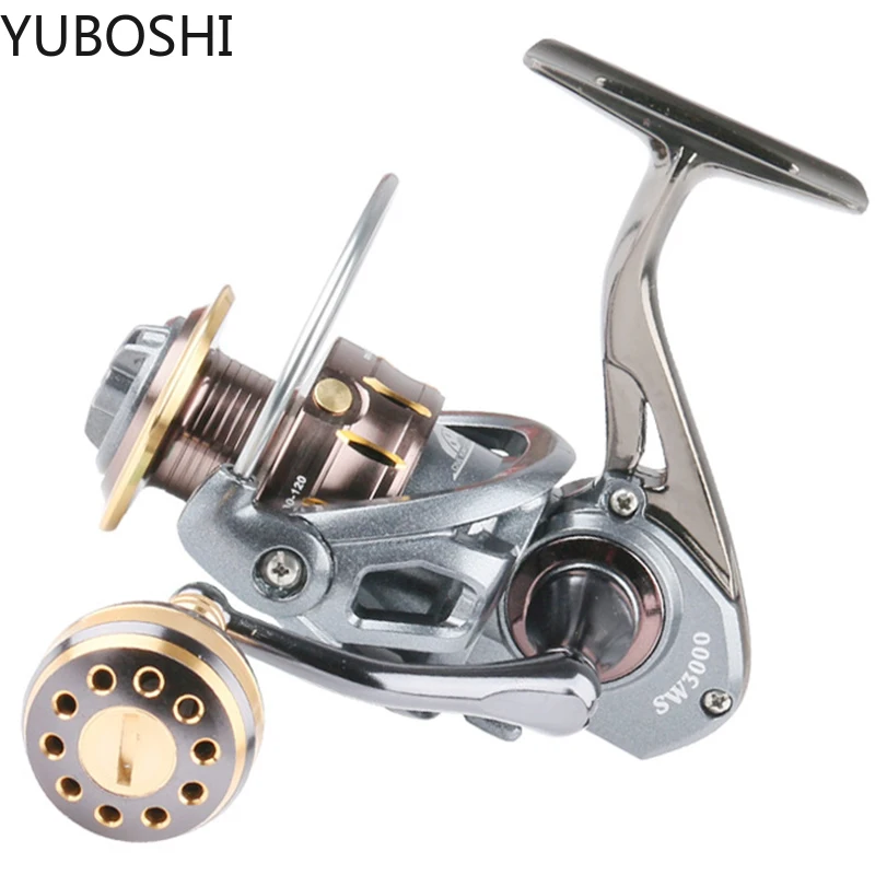 YUBSOHI New Full Metal Spinning Reel SW2000 7000 Jigging Reel Popping ...
