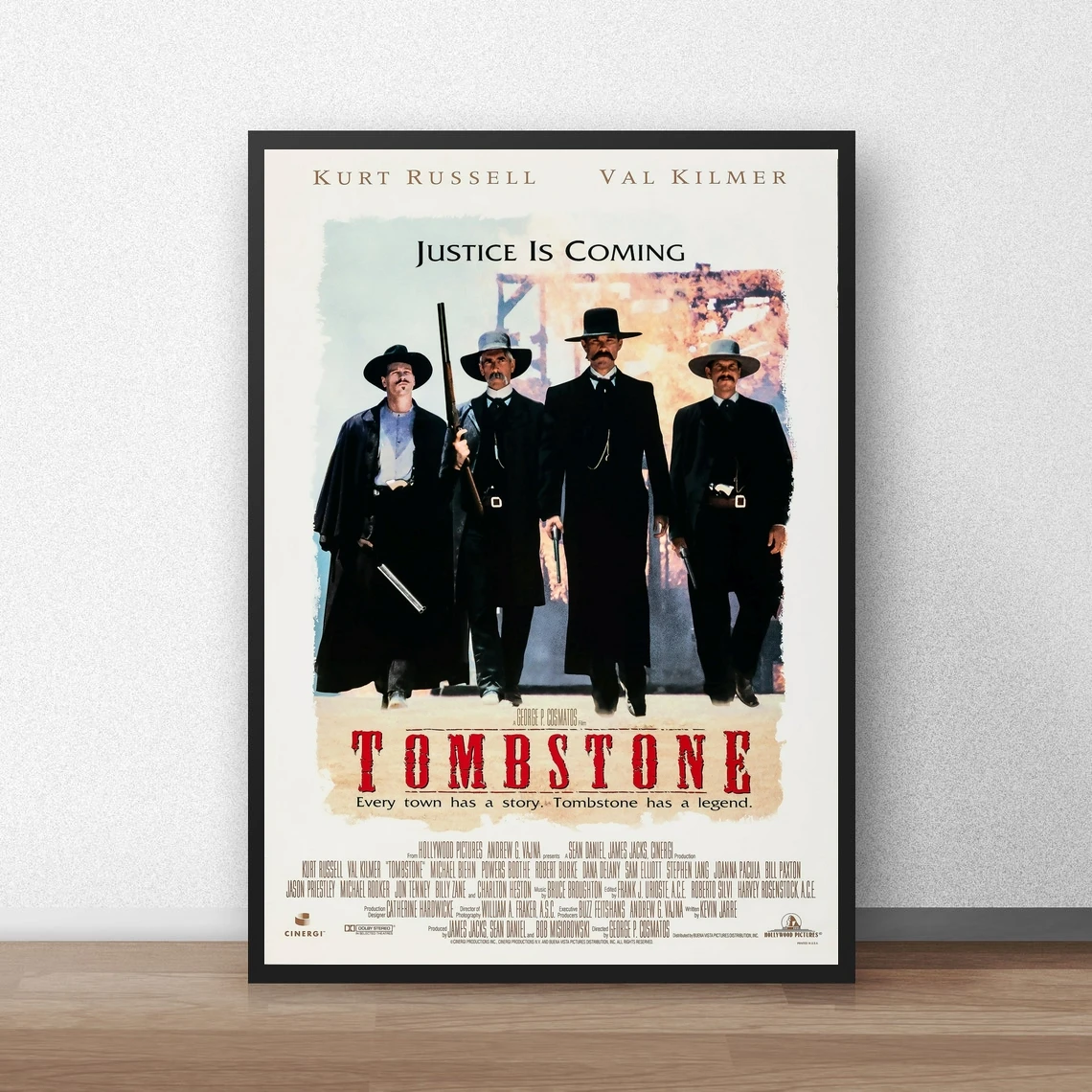 Tombstone-Classic-Movie-Poster-Canvas-Art-Print-Home-Decoration-Wall ...