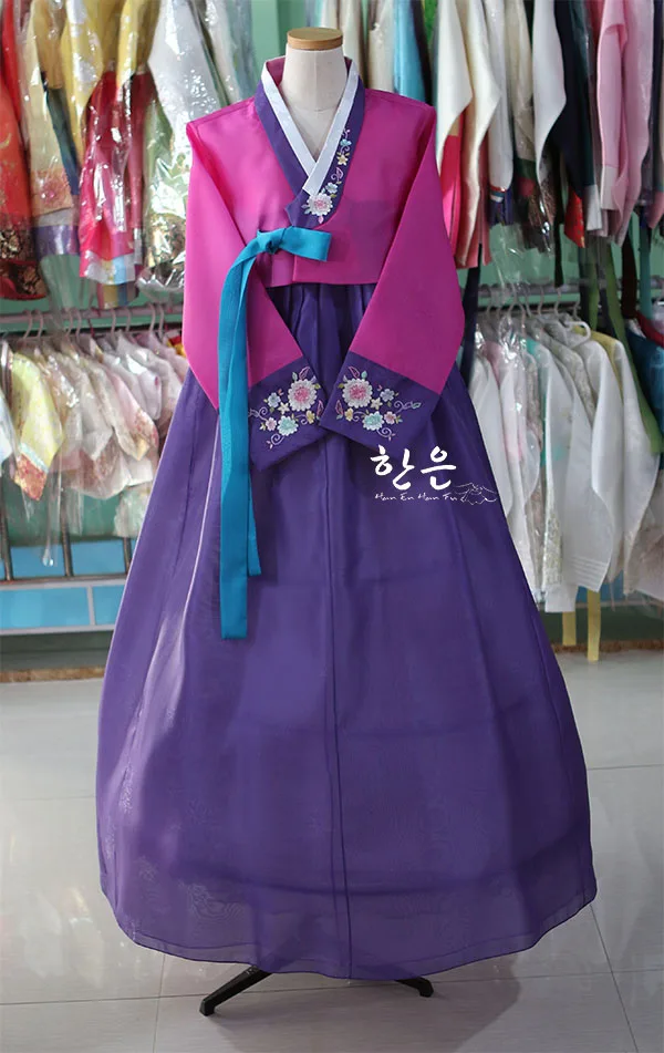 Korea Original Hand Embroidery Hanbok / Wedding Hanbok / Traditional ...