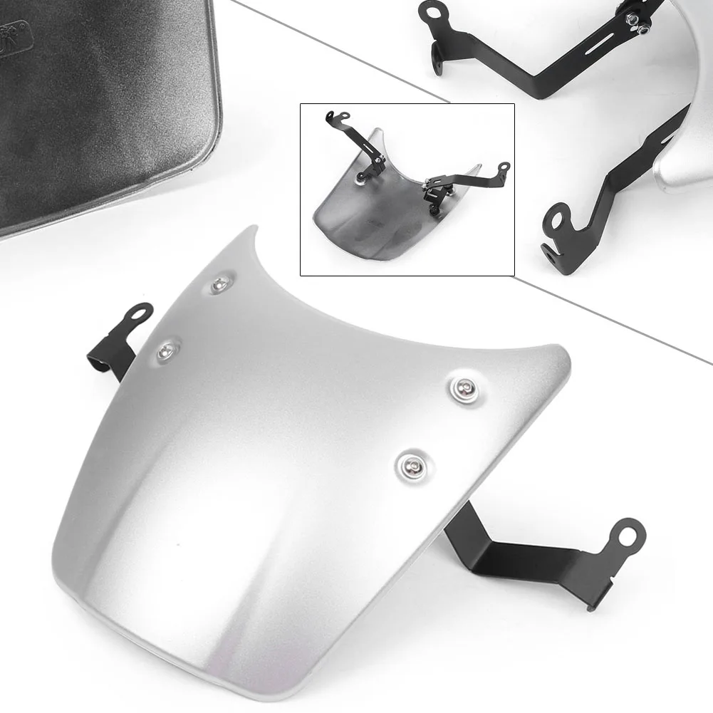 For BMW R Nine T Motorbike Windshield Windscreen Kit Aluminum Wind ...