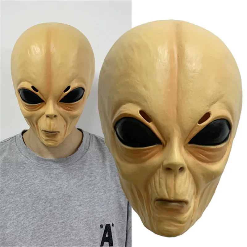 Halloween-Dress-Up-Party-Cosplay-Alien-Mask-Halloween-Alien-Mask-Horror ...