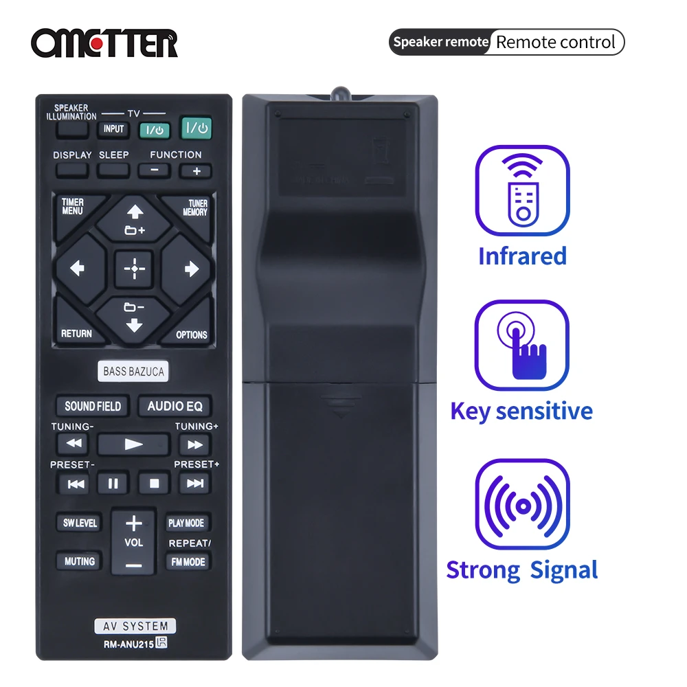 Remote Control Audio Sony - Sony Remote Control Rm-anu215 Ss-gt1 Ht-gt1 ...