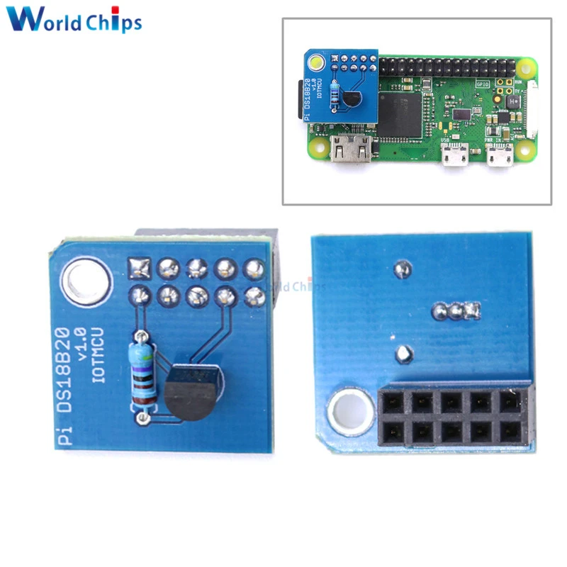 DS18B20 Temperature Sensor Module 3.3V For Raspberry Pi 1-Wire ...