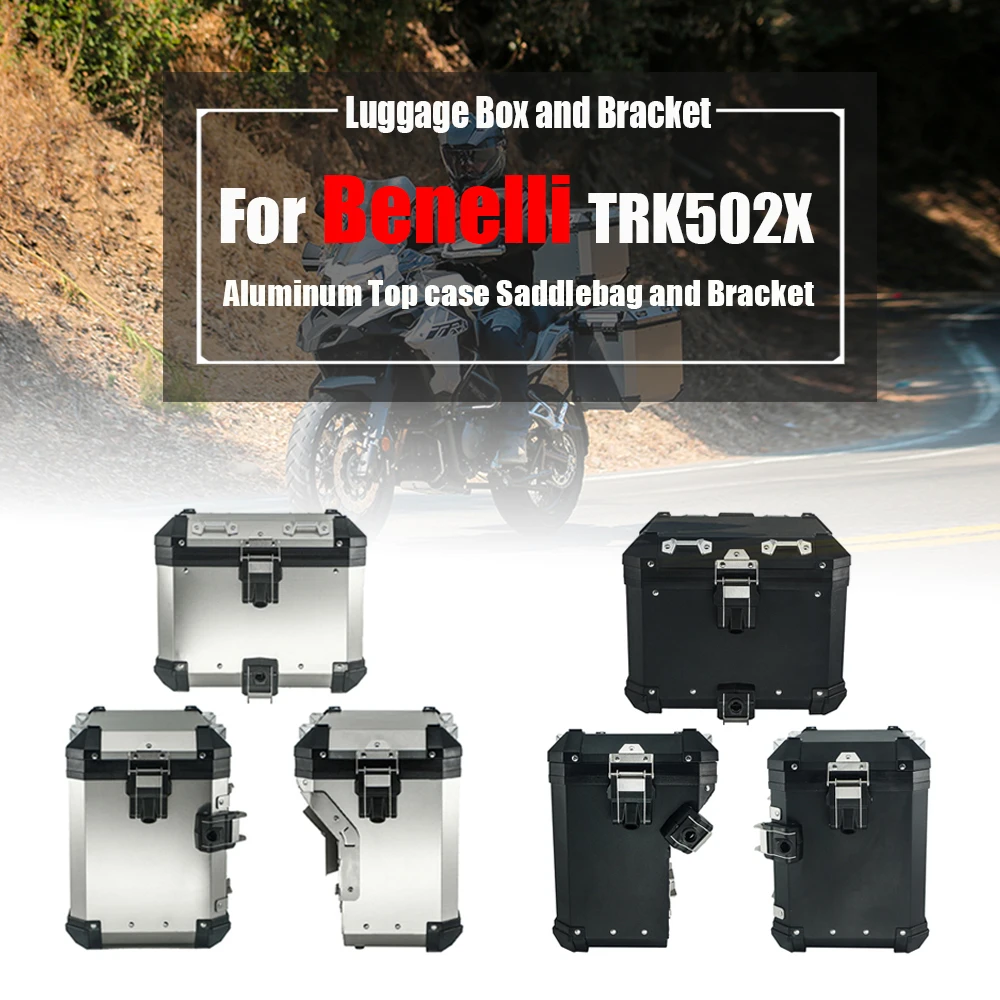 For Benelli Trk502x Trk-502x Trk 502 X Motorcycle Aluminum Panniers ...