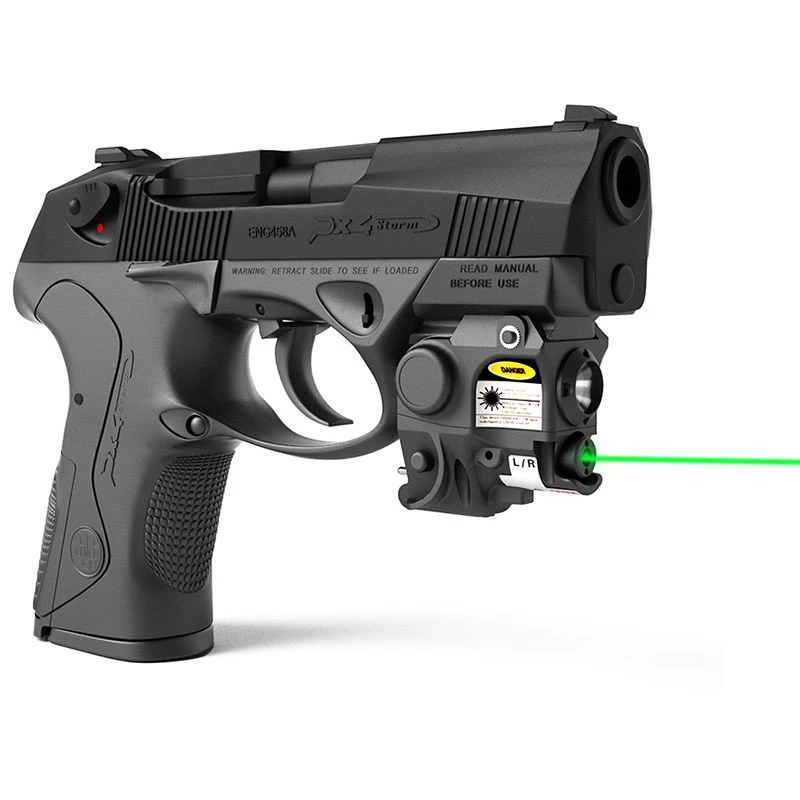 Taurus G2C 9mm Glock Mini red dot green mira laser para pistola defensa ...