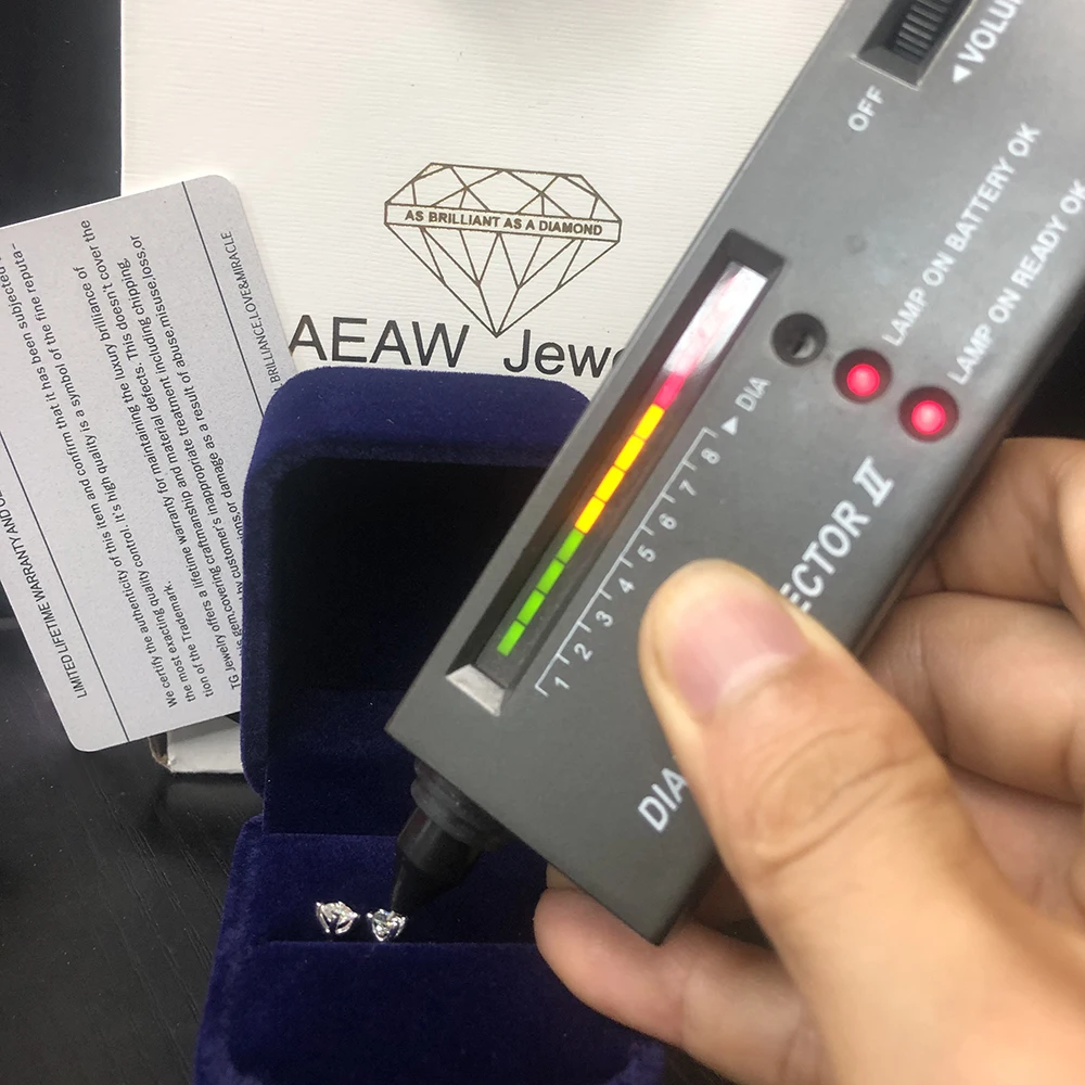 Твердое 14 к белое золото покрытое серебром 5 мм 4 мм 3 мм F цвет ...