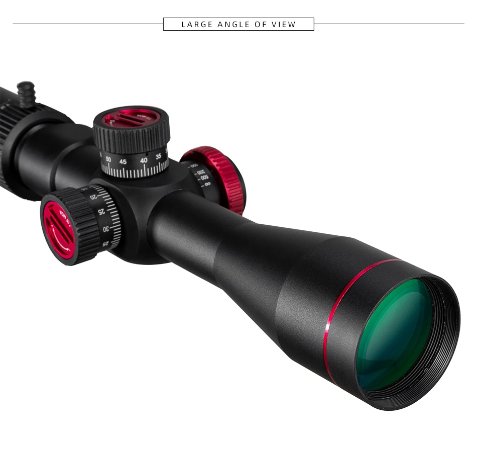 FIRE WOLF QZ 4-16X44 Scope FFP Red Green Hunting Optical Sight Sniper ...