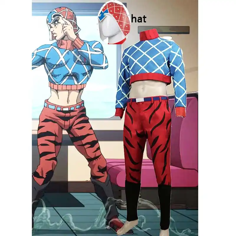 JoJo's Bizarre Adventure GUIDO MISTA Cosplay Costume|cosplay costume ...