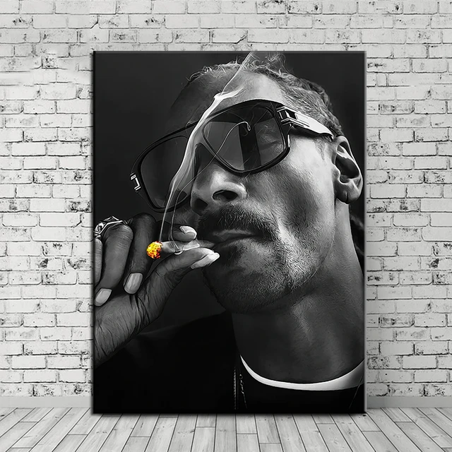 Tupac Smoking Poster