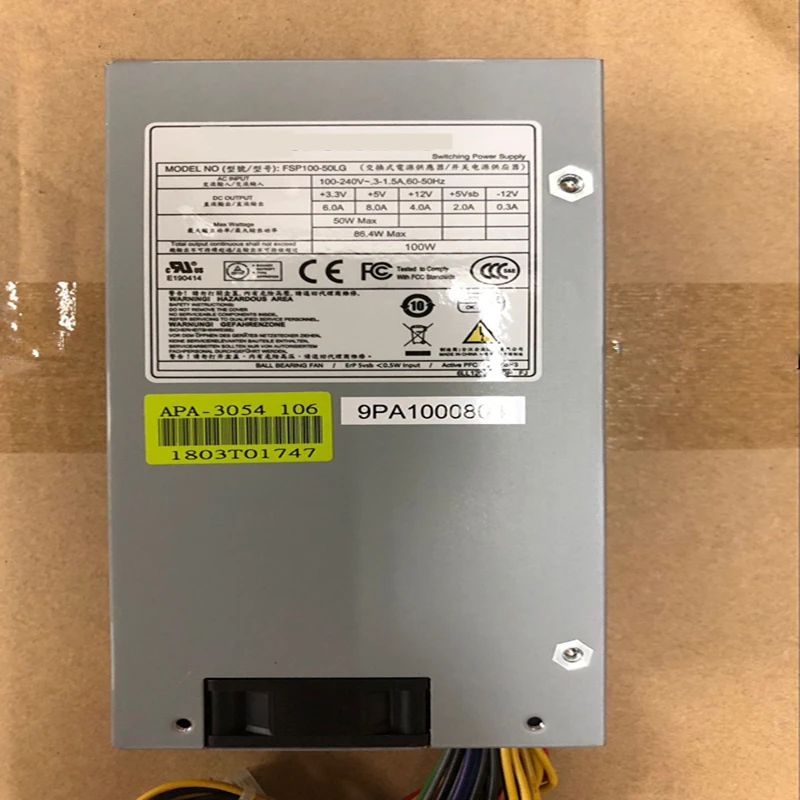 Original PSU For FSP 1U Firewall 100W Switching Power Supply FSP100 ...