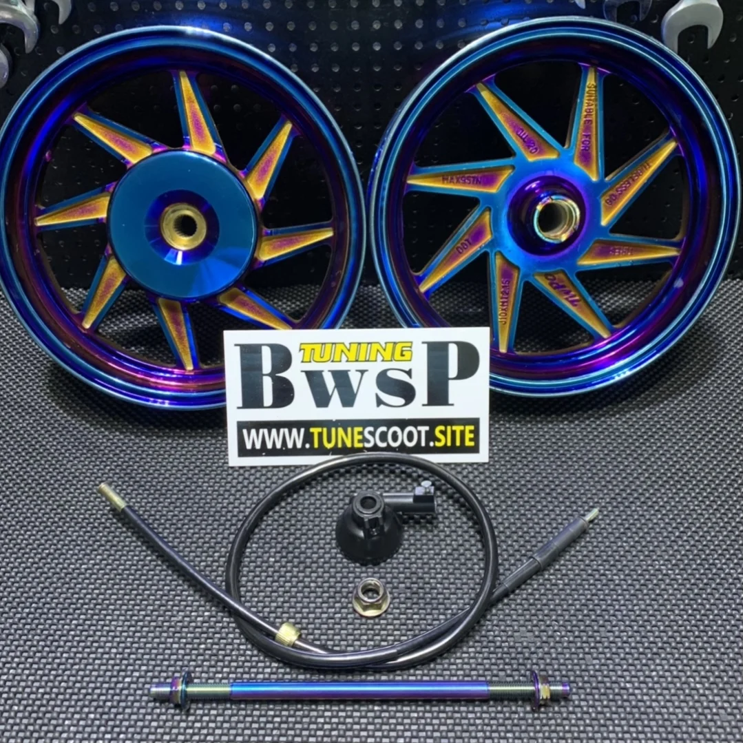 Dio50 Wheels Af18 Rims Aluminium 10 Inch Dio Racing Bwsp - Wheels ...