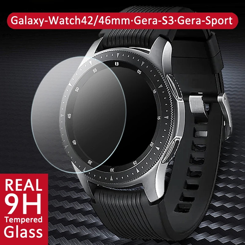 Tempered Glass Screen Protector for Samsung Galaxy Watch 46mm 42mm ...