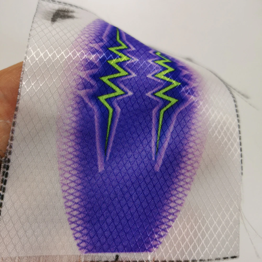 100pcs Squid bait cloth Polyester fabric Fish Shrimp Bright pattern ...