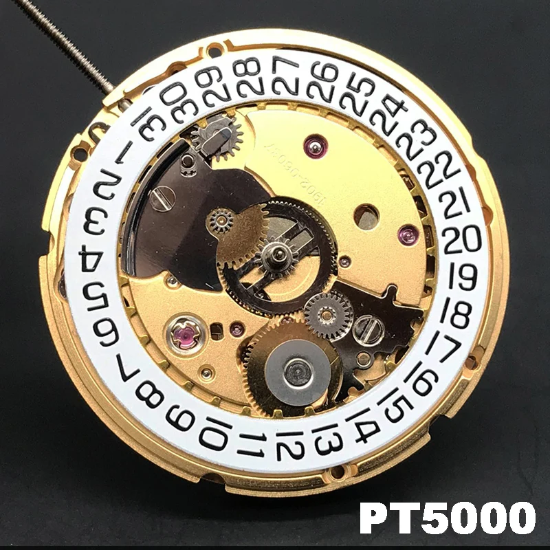 Pt5000 Mechanical Movement Gold Automatic Self-winding Mechanism 25 ...