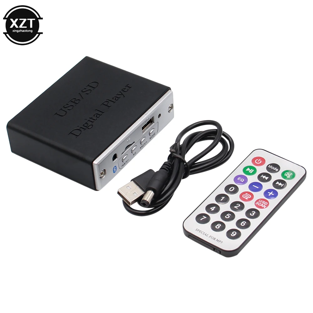 DC 12V Bluetooth Car MP3/WMA/WAV/FLAC/APE Decoder Board Audio Aux ...