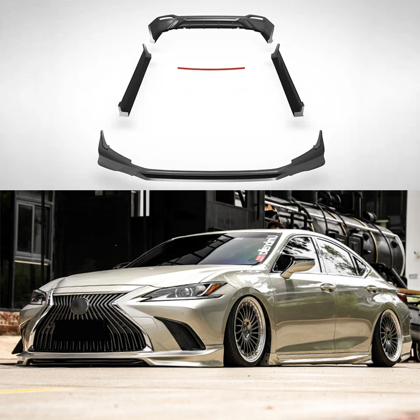 ABS Bodykit For Lexus ES200 ES260 ES300H ES850 2019+ Yofer Style Plastic Body Kit Set Trim Front ...