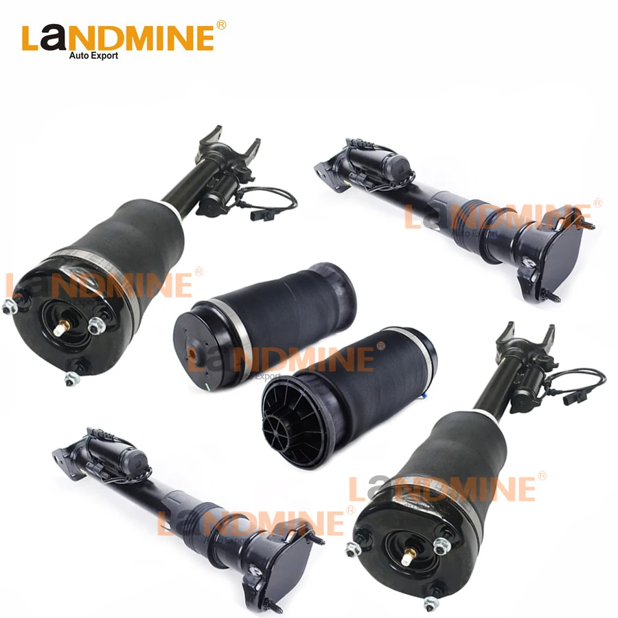 스트럿 리어 서스펜션 스프링 백 프론트 에어 스프링 핏, 메르세데스 벤츠 W164 ML GL 1643204613 ...