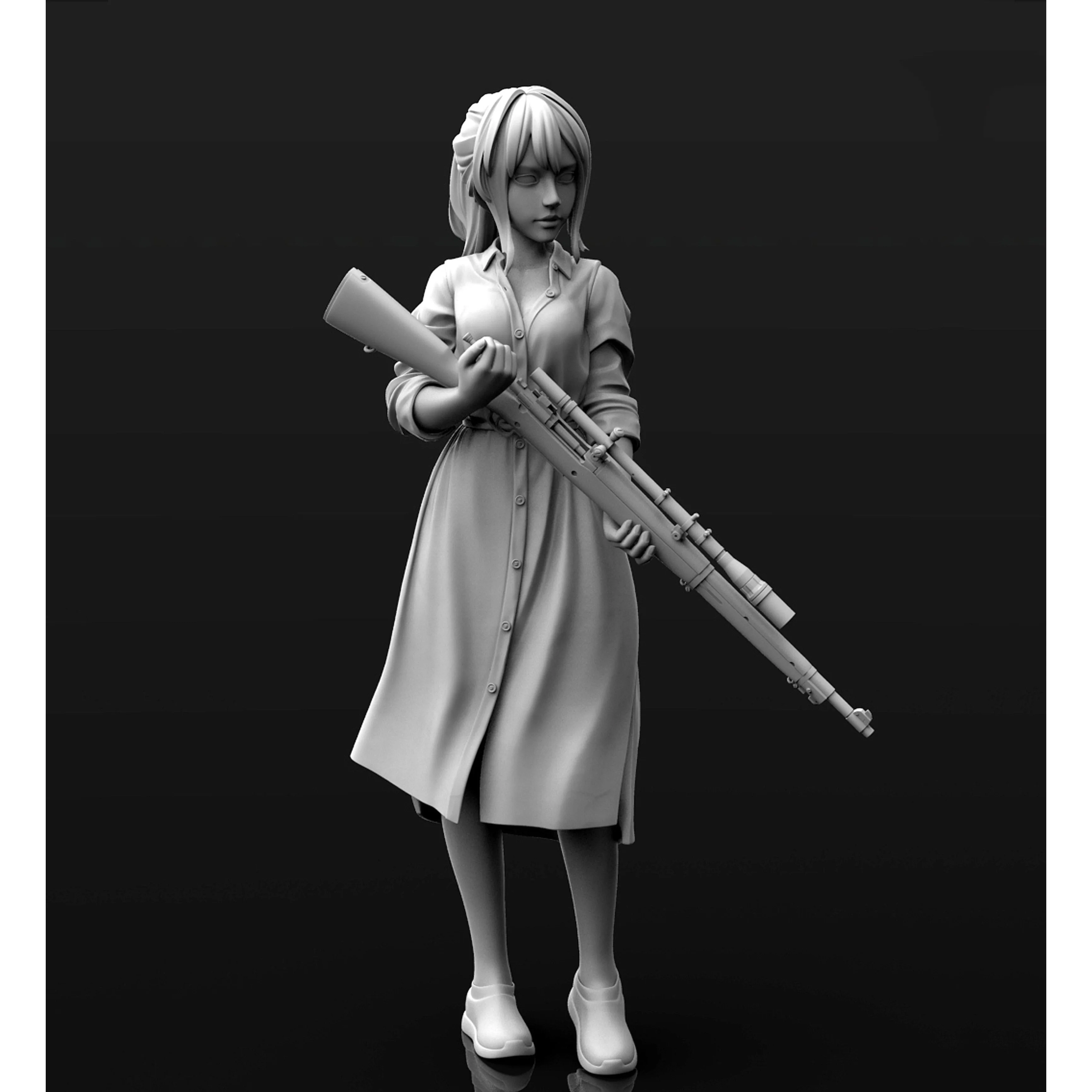 1 24 Resin Model Figure Gk female Role Unassembled And Unpainted Kit