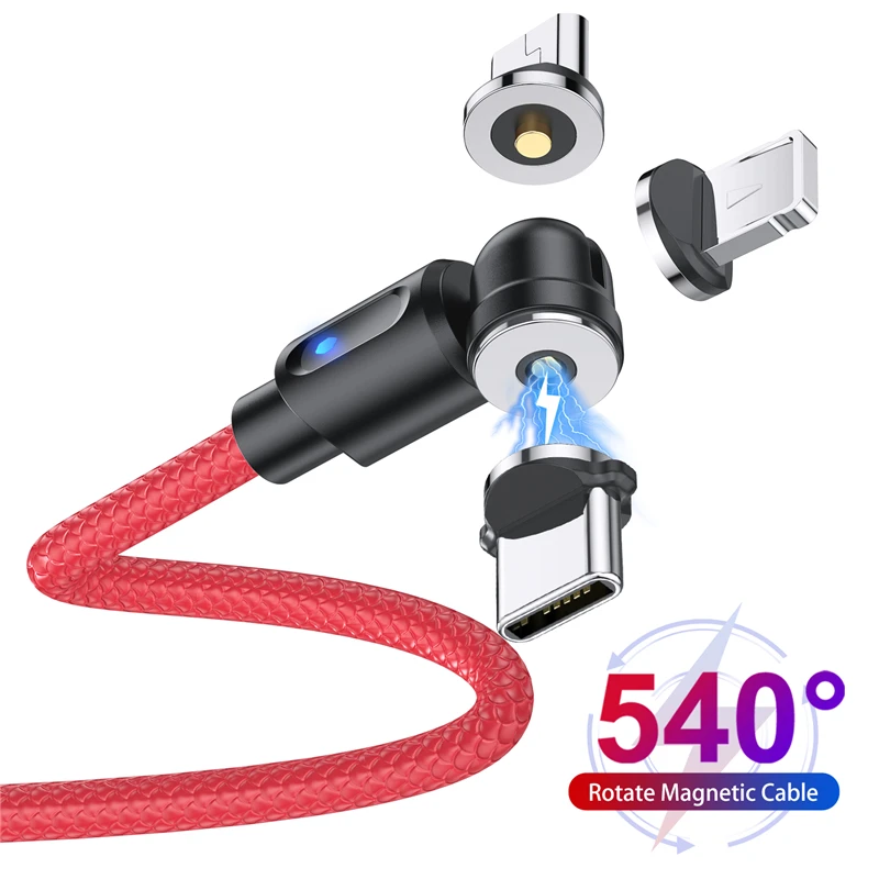 Cabo usb magnético de carregamento rápido, led tipo c para iphone 12 ...