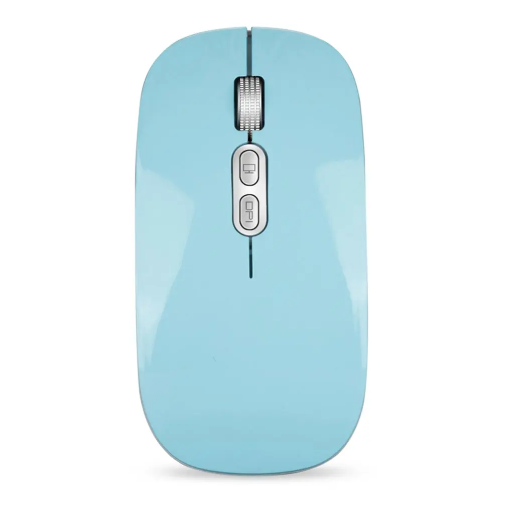 M103 перезаряжаемая беспроводная мышь Slient Button USB мини оптическая ...