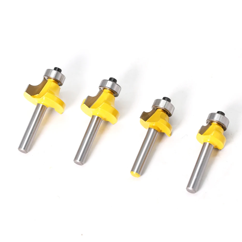 1pcs 6mm Shank Corner Round Over Router Bit With Bearingmilling Cutter ...