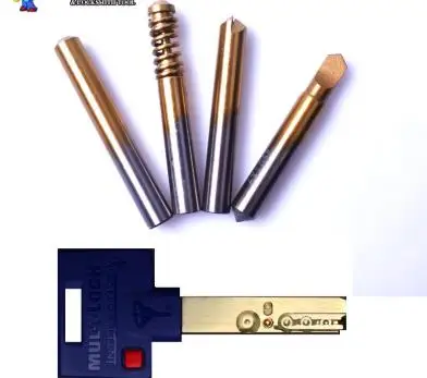 4pcs Multi T Lock Cutter For Vertical Key Cutting Machine Dimple Key ...