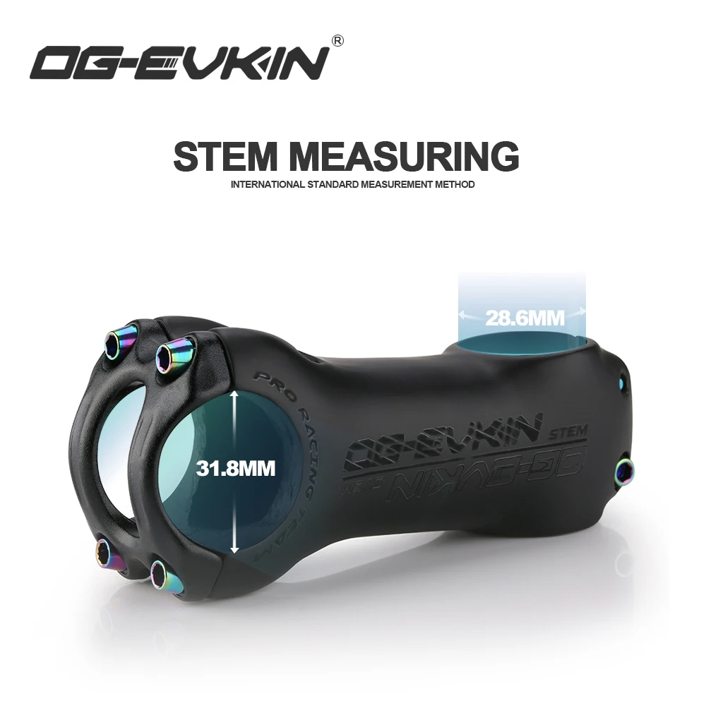 Review OG-EVKIN BS-004 Carbon Road Bike Stem UD Matt MTB Bike Carbon ...