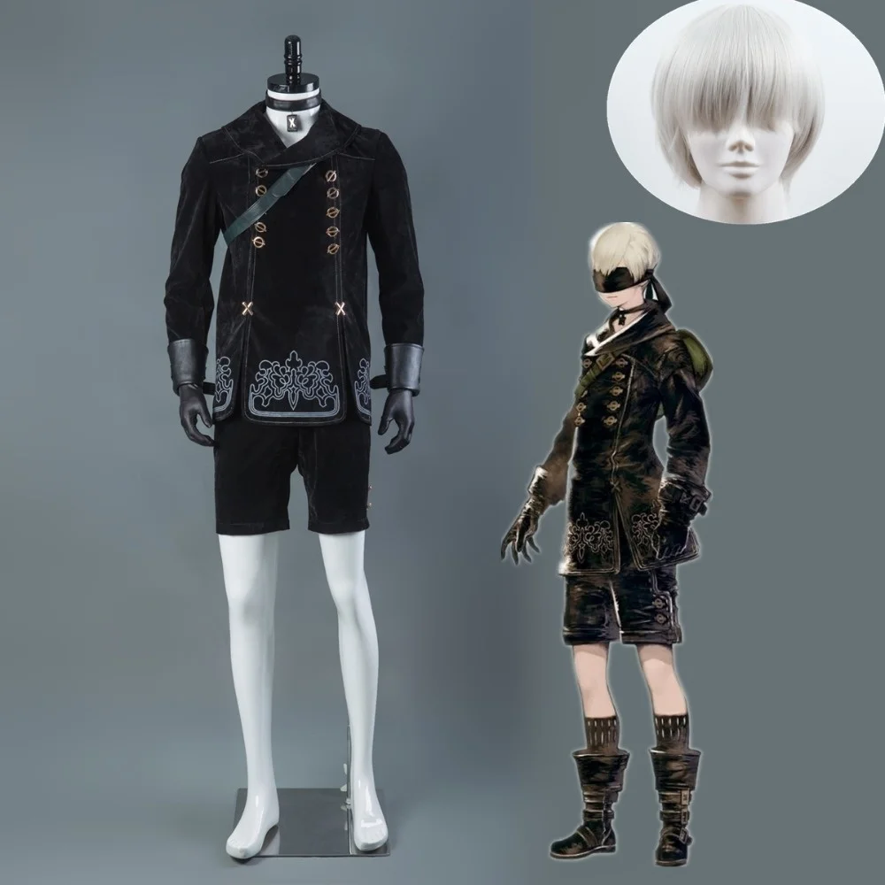 Mmgg Nier Automata 9s Cosplay Costumes Yorha No. 9 Type S Halloween ...