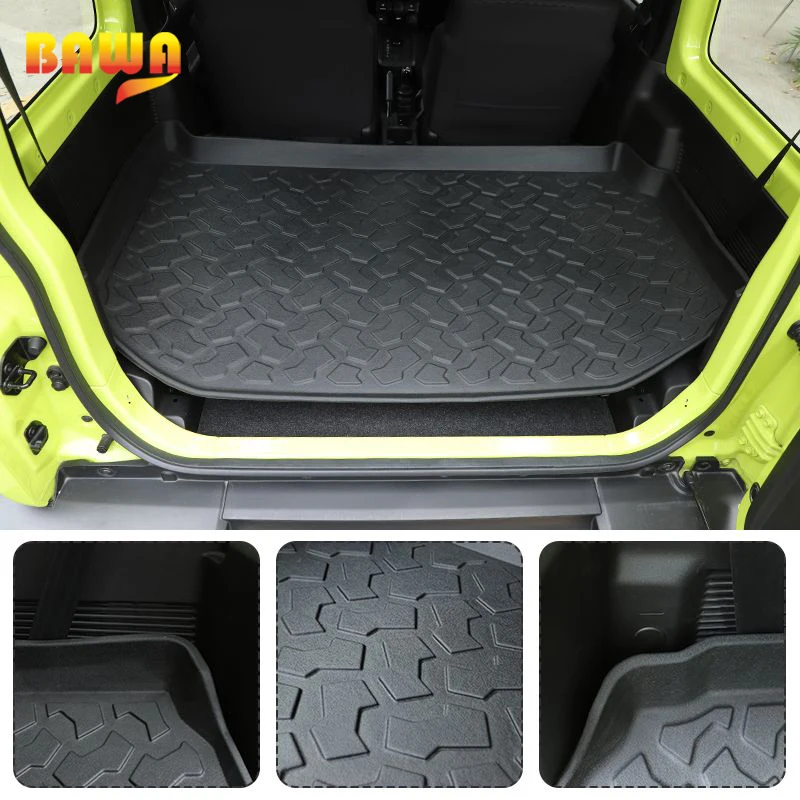 BAWA Car TPE Trunk Storage Mat Trunk Mat Floor Waterproof Accessories Protective Pads For Suzuki ...