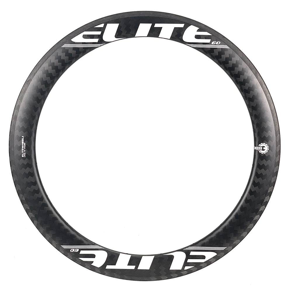 ELITEWHEELS Light Weight 700c Road Bike Rim Clincher Tubular Tubeless ...