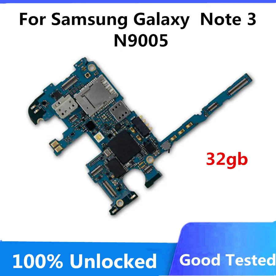 32GB for Samsung Galaxy Note 3 N9005 Original Unlocked Motherboard Full ...