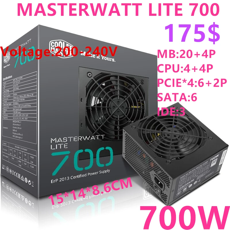 Original PSU For Cooler Master GTX1070 1080 Full Module Game Power ...