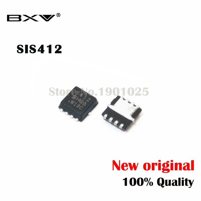 5pcs Sis412dn Sis412 S412 Qfn-8 Mosfet New Original - Integrated ...