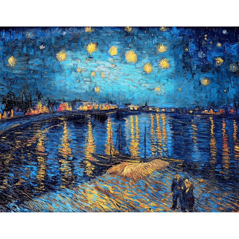 Rhone River Night