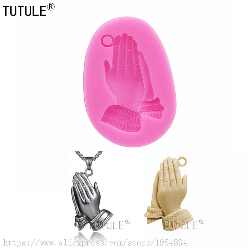 Sign Language Silicone Keychain Mold,hand Silicon Mold Flexible ...