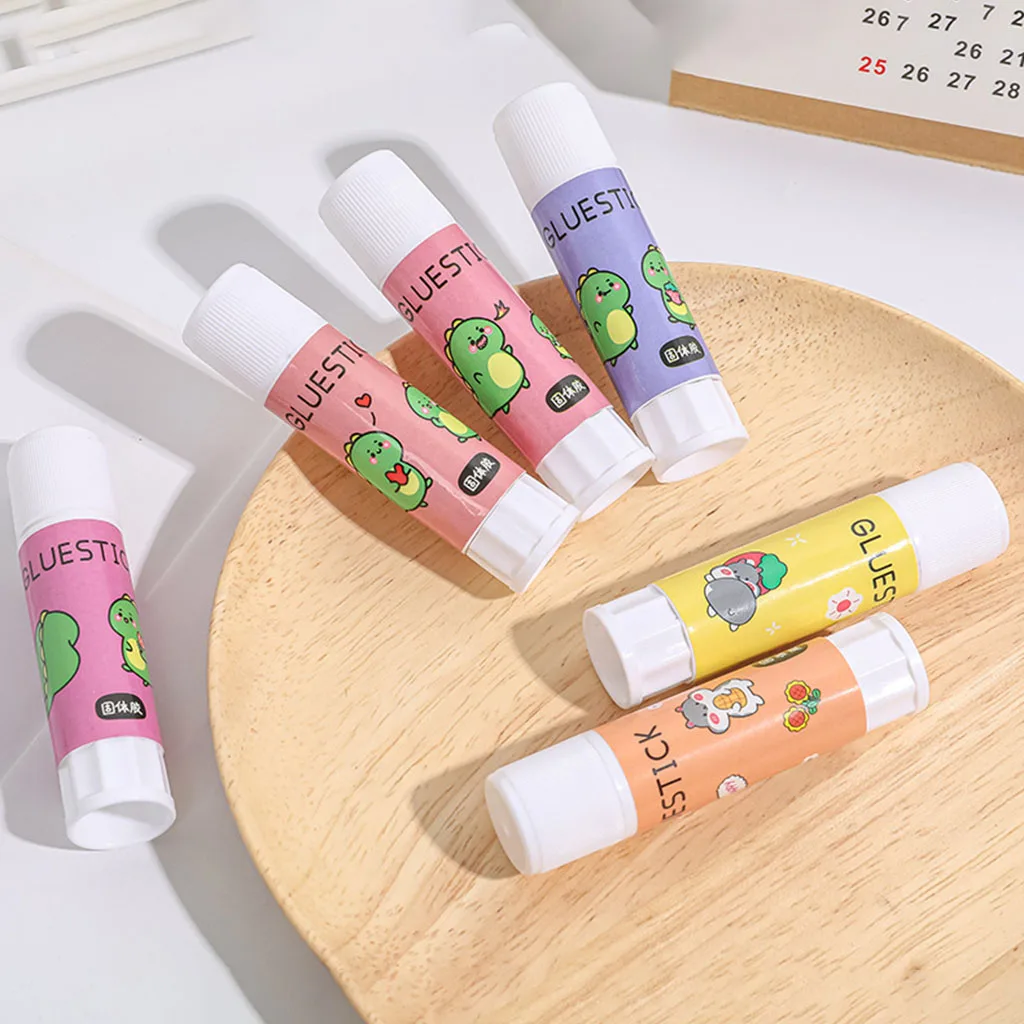 Cute Cartoon Solid Glue Stick Strong Adhesives Glues for Student Tapes ...