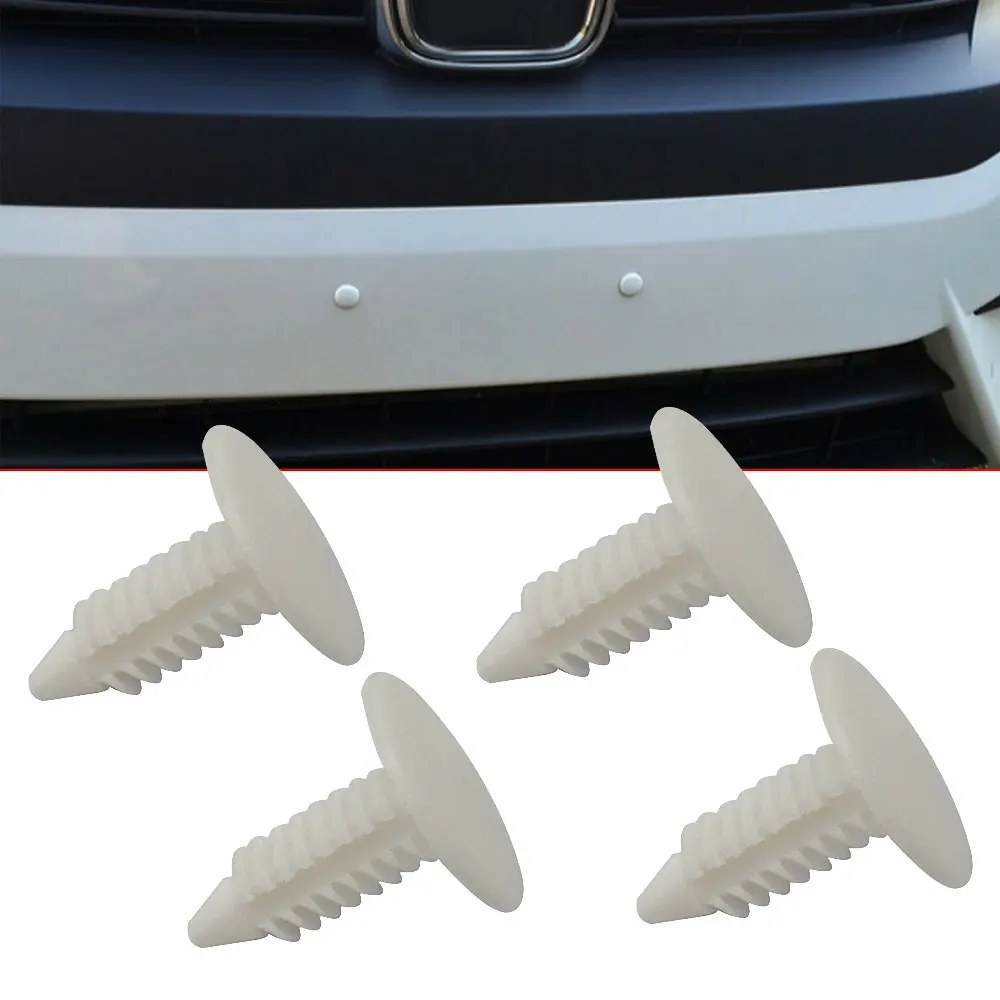 4Pcs-Nylon-White-Car-Tuning-6-7mm-Hole-Fender-Bumper-Plugs-Set-Front ...