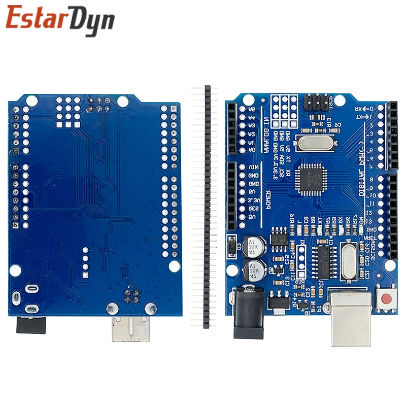 UNO R3 Development Board ATmega328P CH340 CH340G For Arduino UNO R3 With Straight Pin Header ...