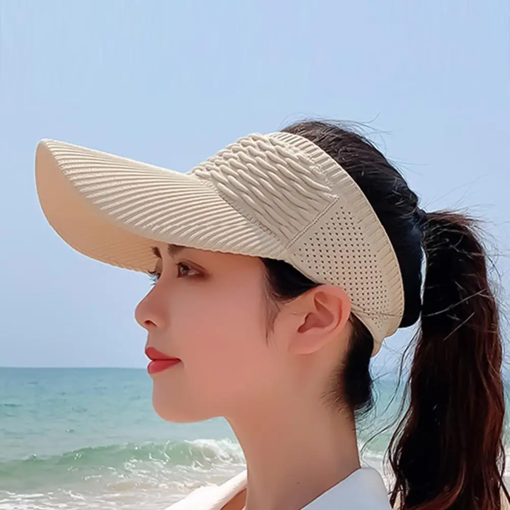Sunscreen-Baseball-Cap-Summer-Sun-Hat-Shading-Women-Hat-Soft-UV ...