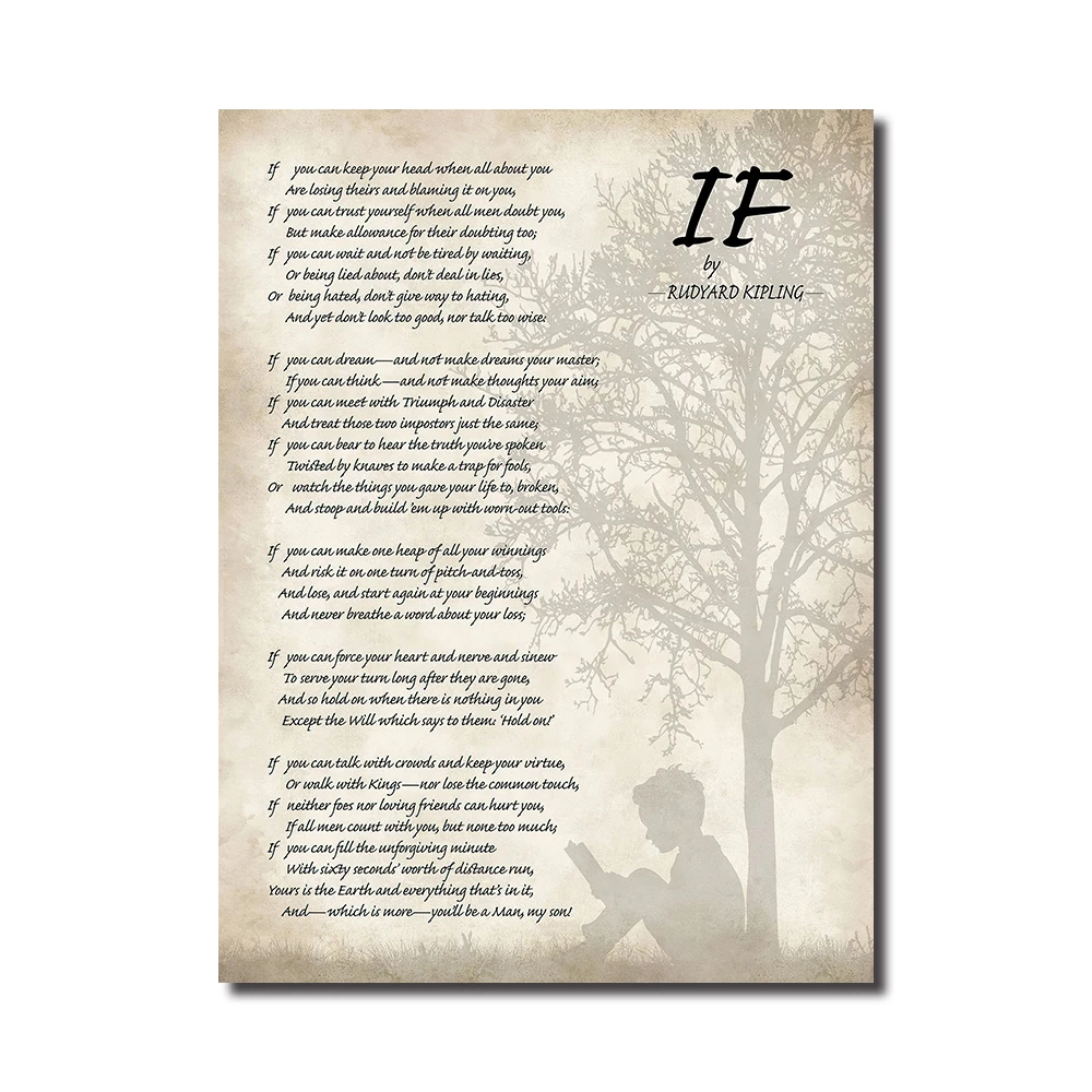 If Poem Poster