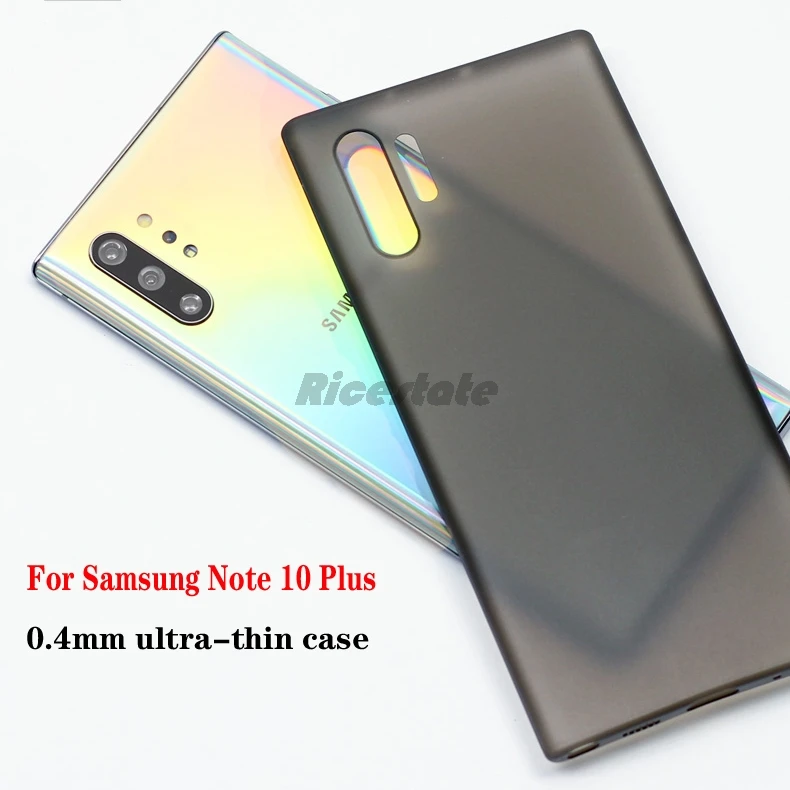 For-Samsung-Note-10-Plus-Ultra-Thin-Plastic-Translucent-Matte-Case-For ...