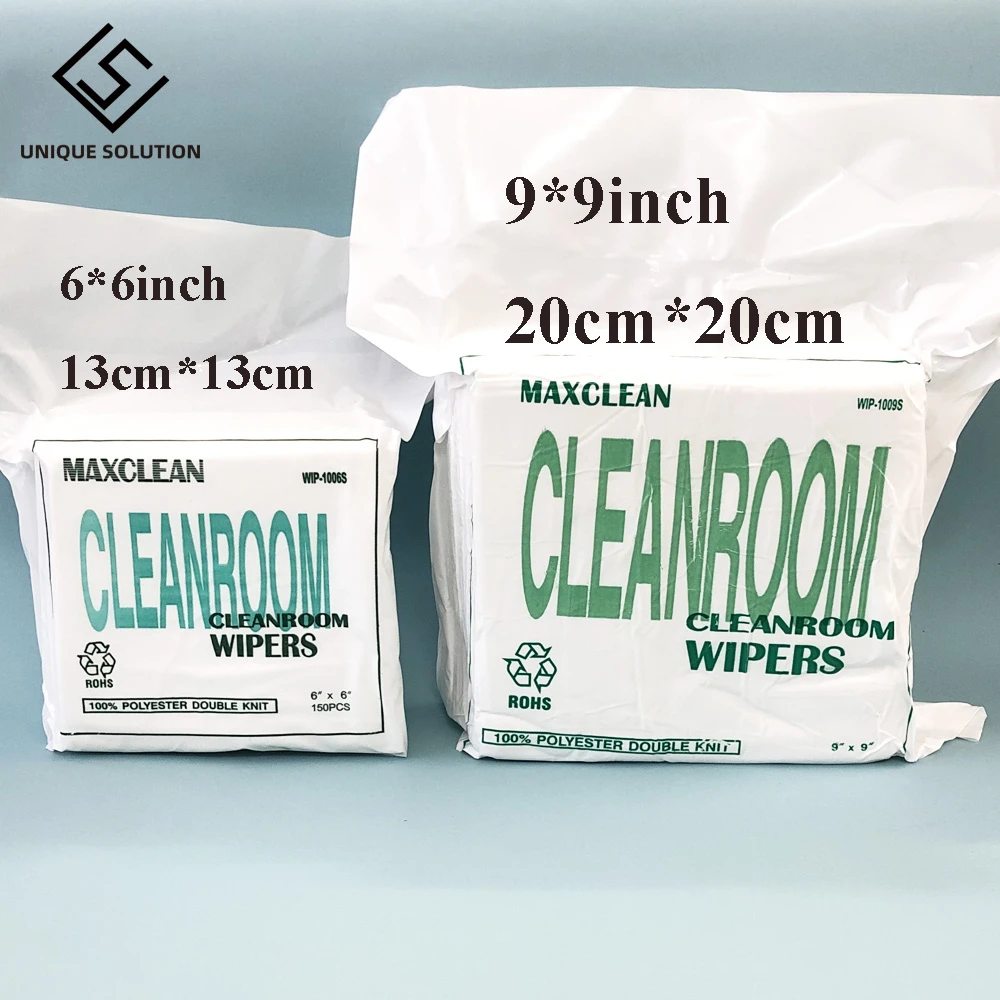6inch*6inch 9 Inch*9 Inch Cleanroom Wiper Cleaning Tissue Stencil ...