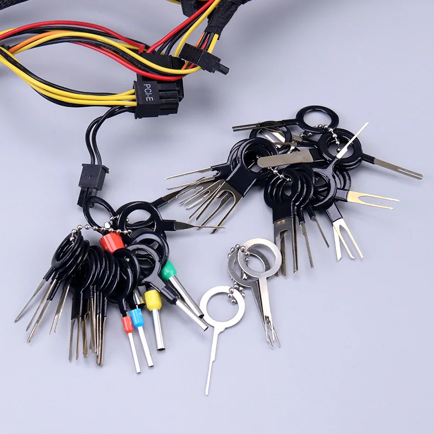 Car Terminal Removal Kit Wiring Crimp Connector Pin Extractor Puller ...