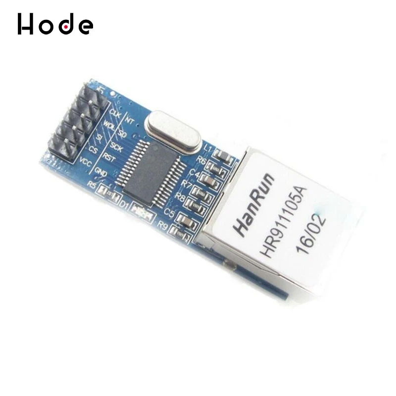 MINI ENC28J60 Ethernet LAN Network Module For Arduino SPI AVR PIC LPC ...