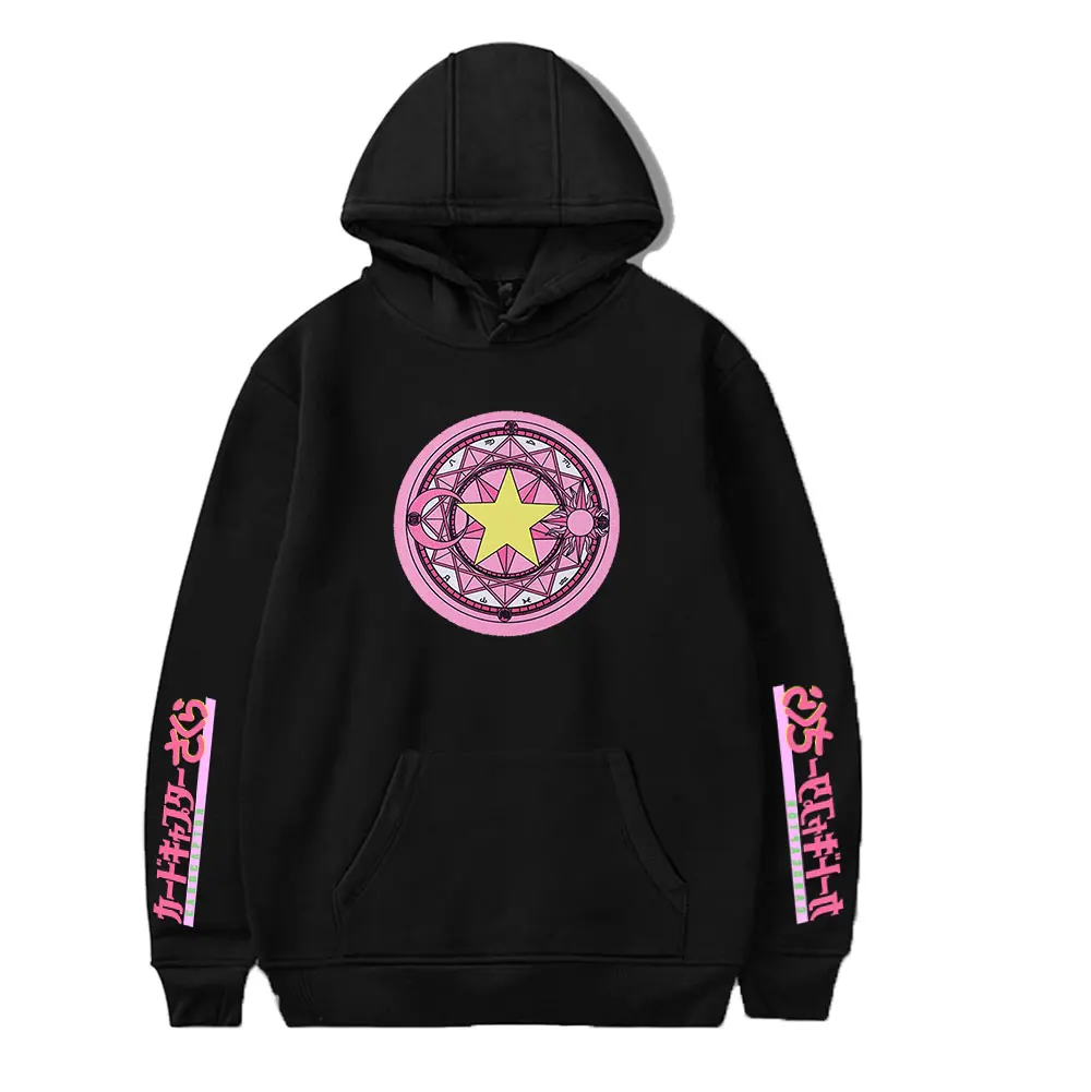 Cardcaptor Sakura Merch New 2d Fashion Long Sleeve Streetwear Hooded ...