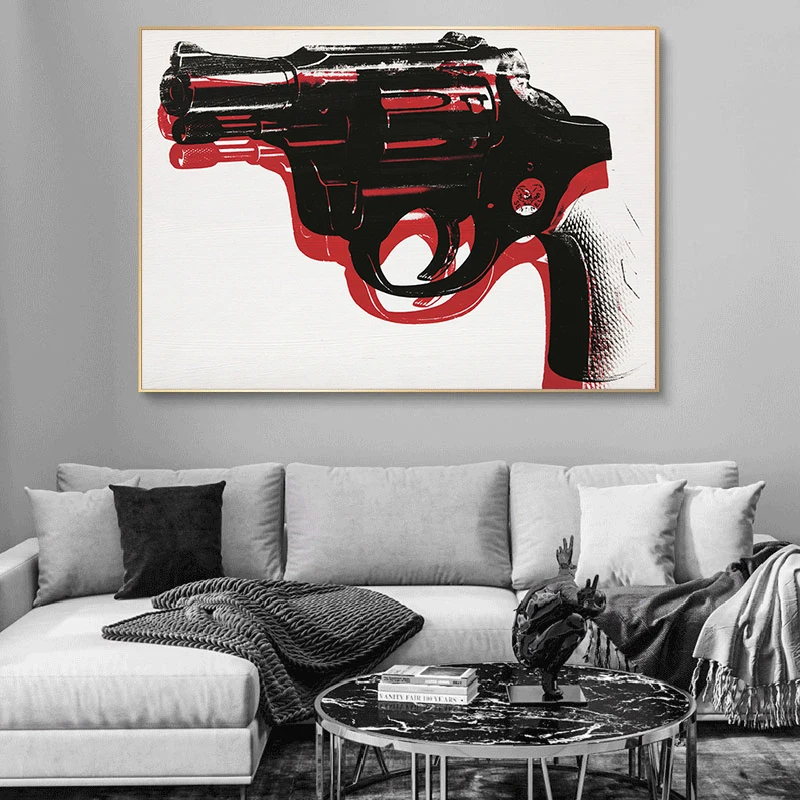 Abstract Gun Painting